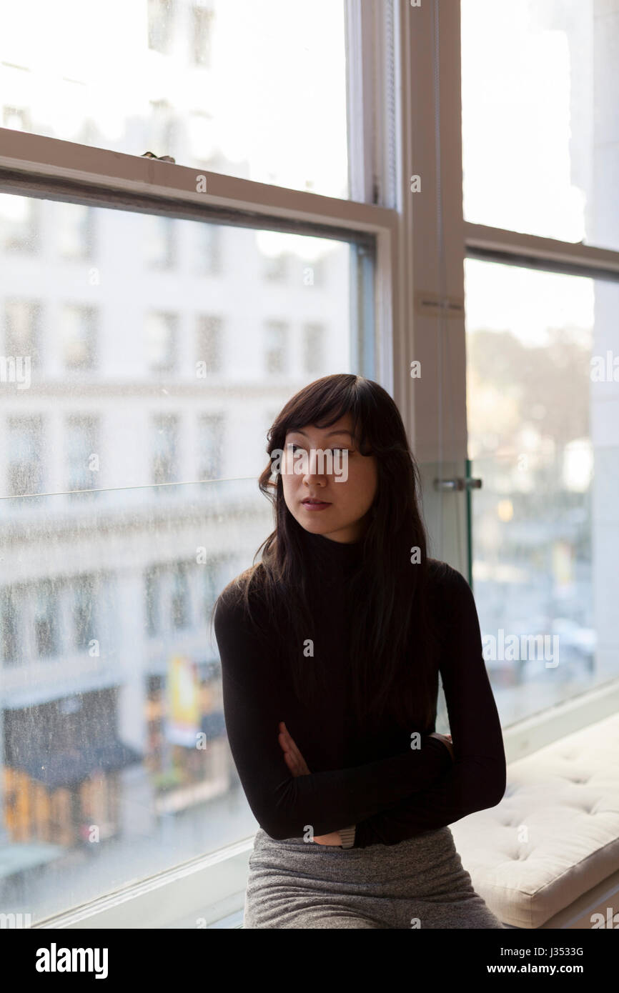 Portrait of a professional young businesswoman Stock Photo - Alamy