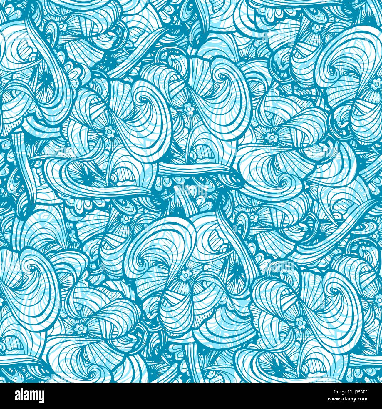 Seamless water sea surface texture Stock Vector Images - Alamy