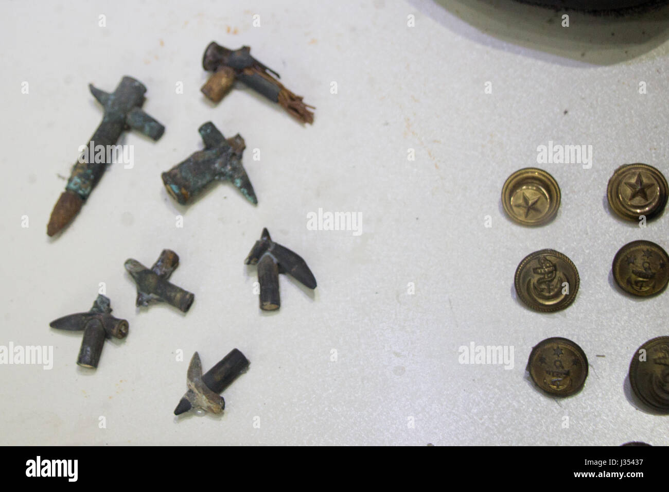 Two bullets collide midair from hi-res stock photography and images - Alamy