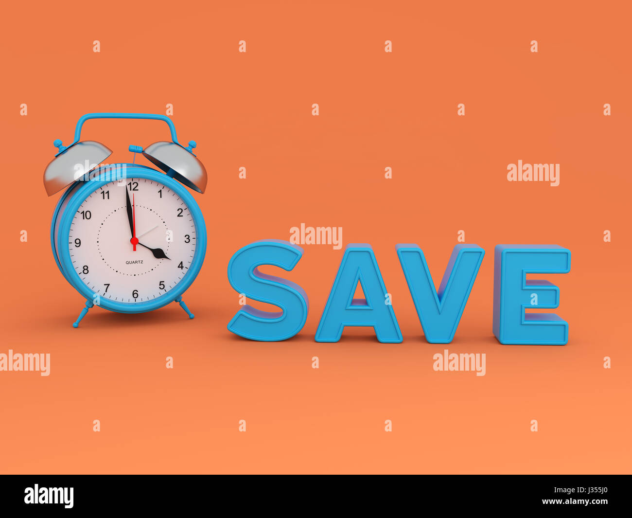 Save concept - 3D Rendering Image Stock Photo - Alamy
