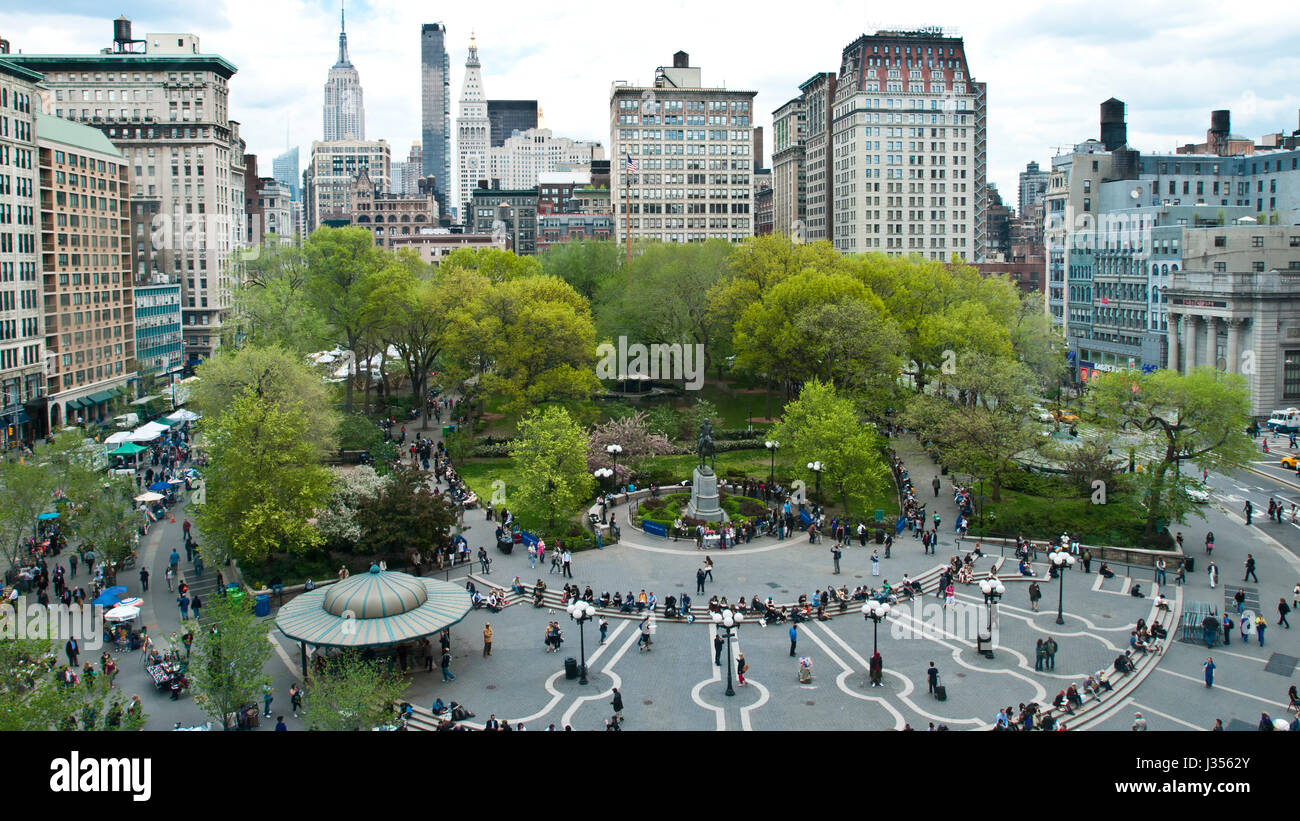 Union Square, New York City, New York USA Stock Photo - Alamy