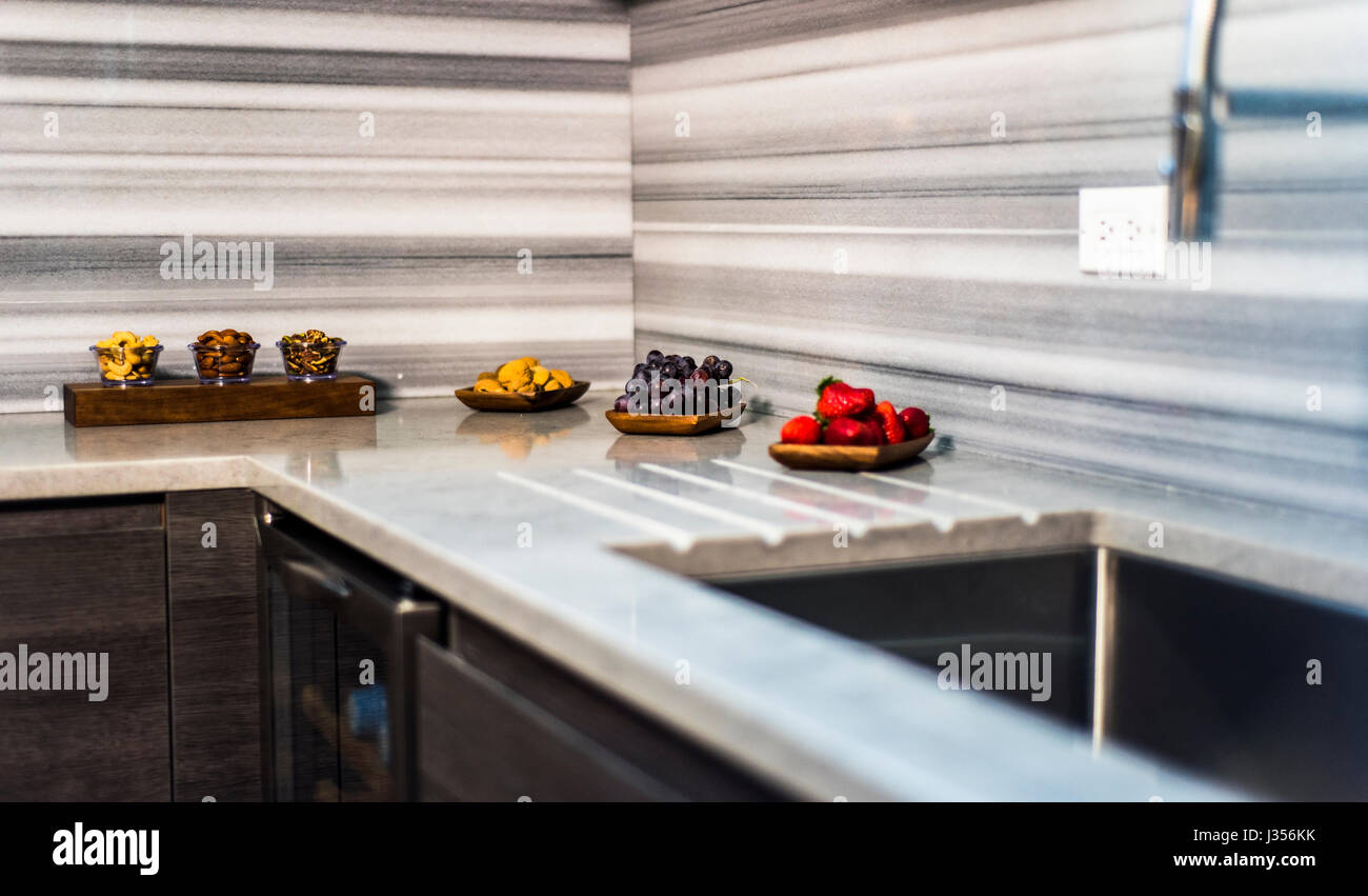 modern kitchen design Stock Photo - Alamy