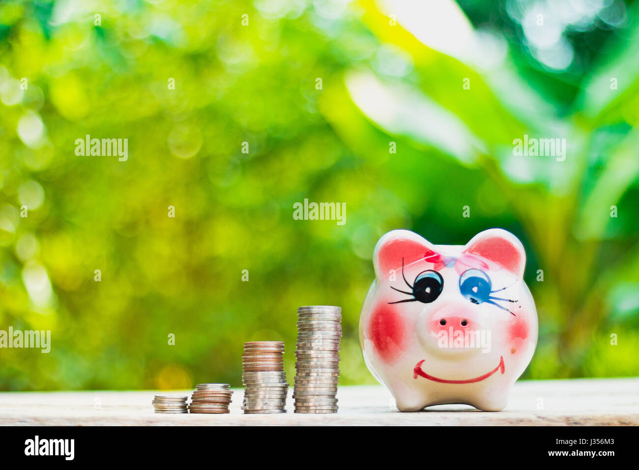 Start saving money. For the future savings concept Stock Photo - Alamy