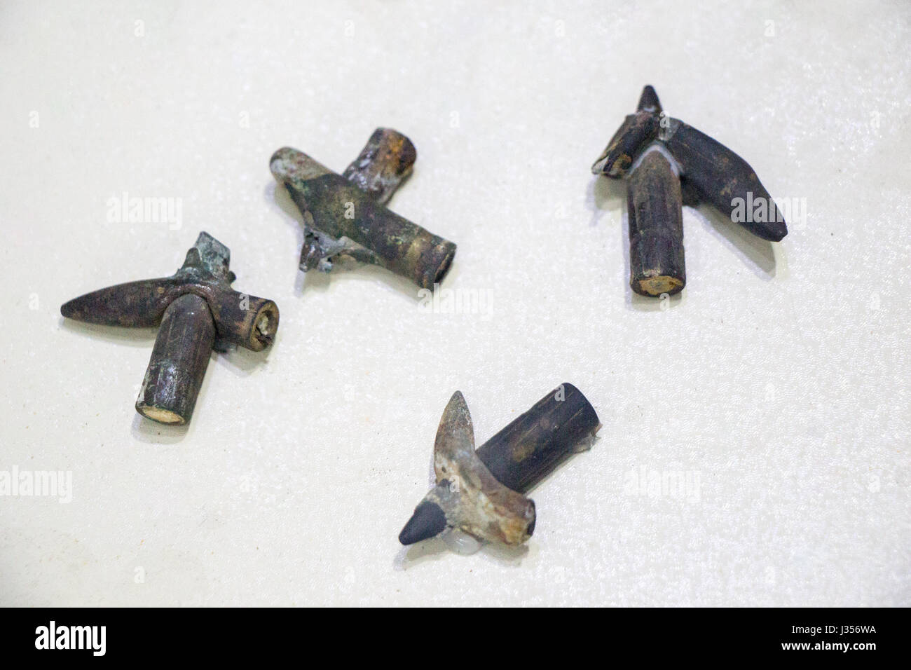 Two bullets collide midair from hi-res stock photography and images - Alamy