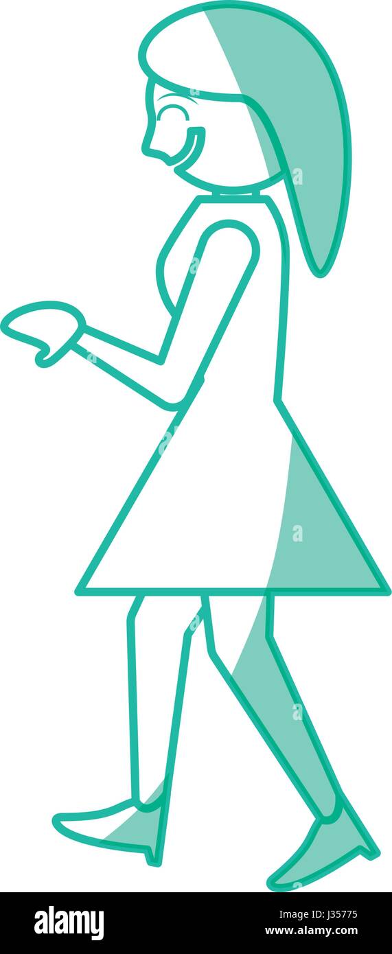 Woman celebrating cartoon Stock Vector Image & Art - Alamy