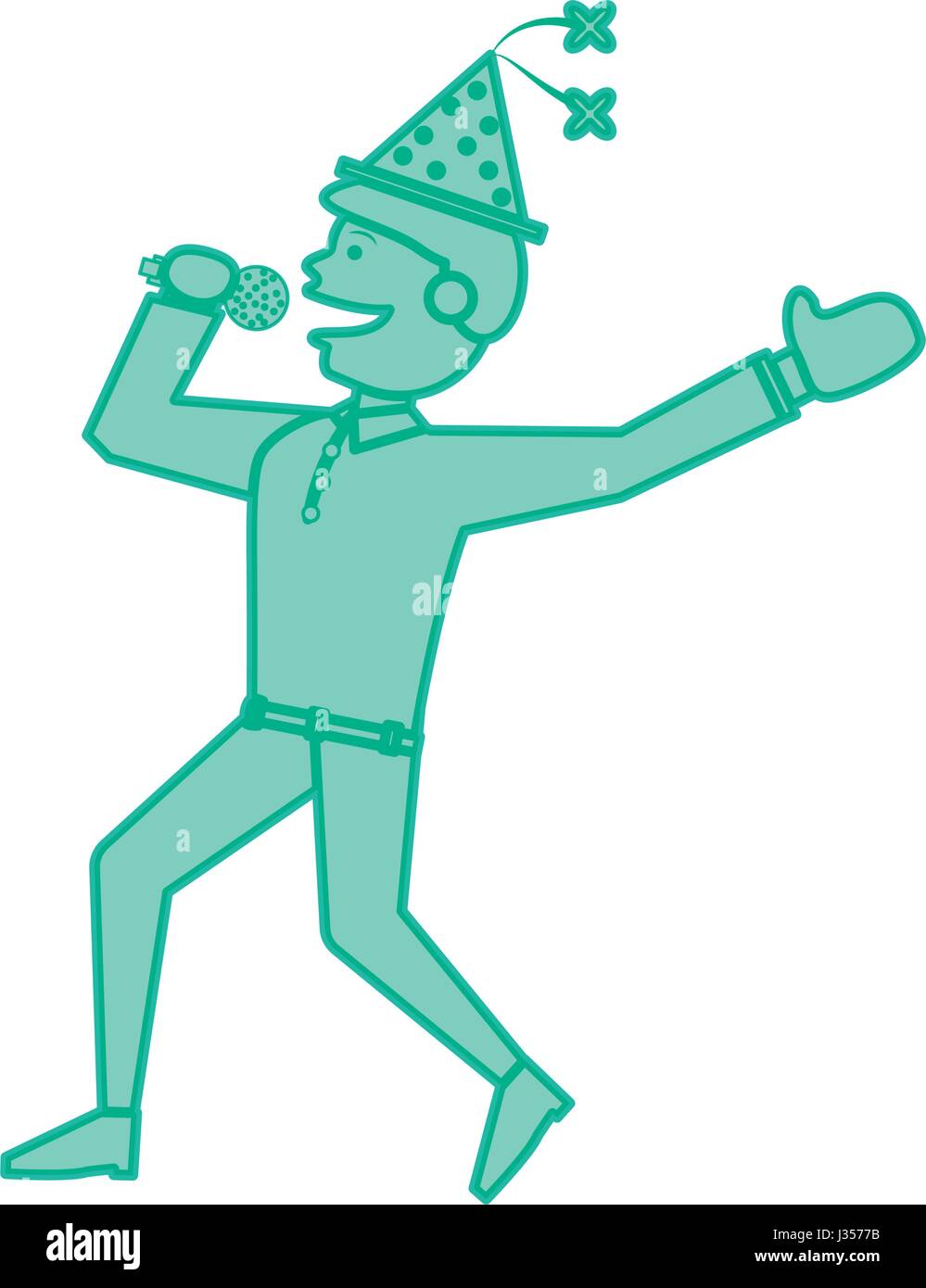 Man celebrating cartoon Stock Vector Image & Art - Alamy