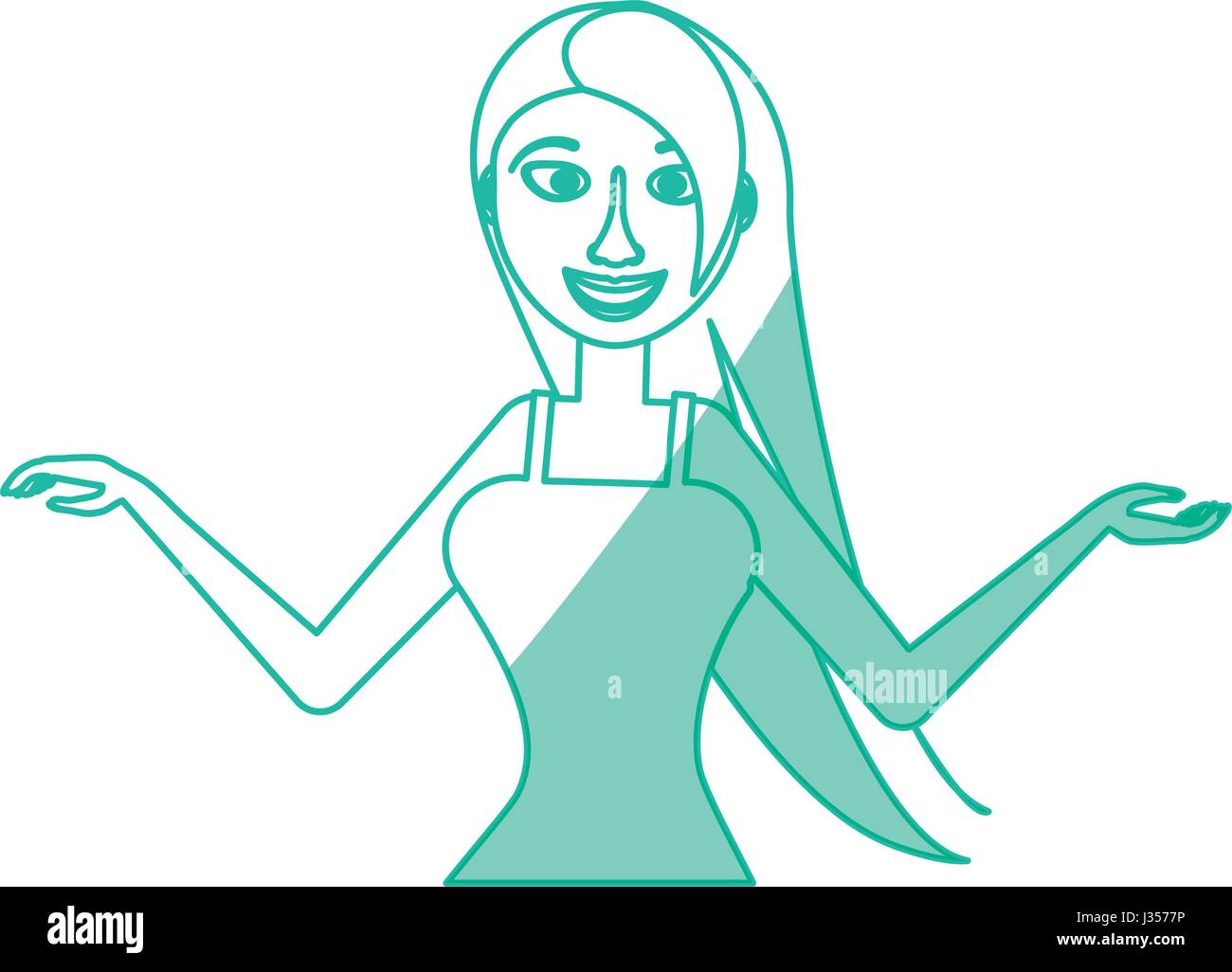 Woman celebrating cartoon Stock Vector Image & Art - Alamy