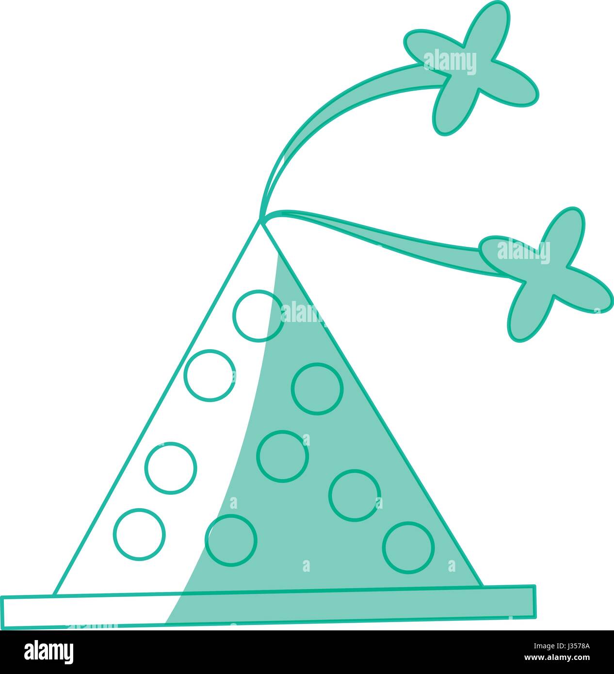 Celebration party hat Stock Vector Image & Art - Alamy