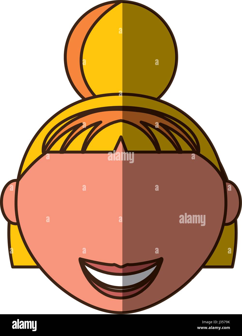 Woman faceless head Stock Vector Image & Art - Alamy