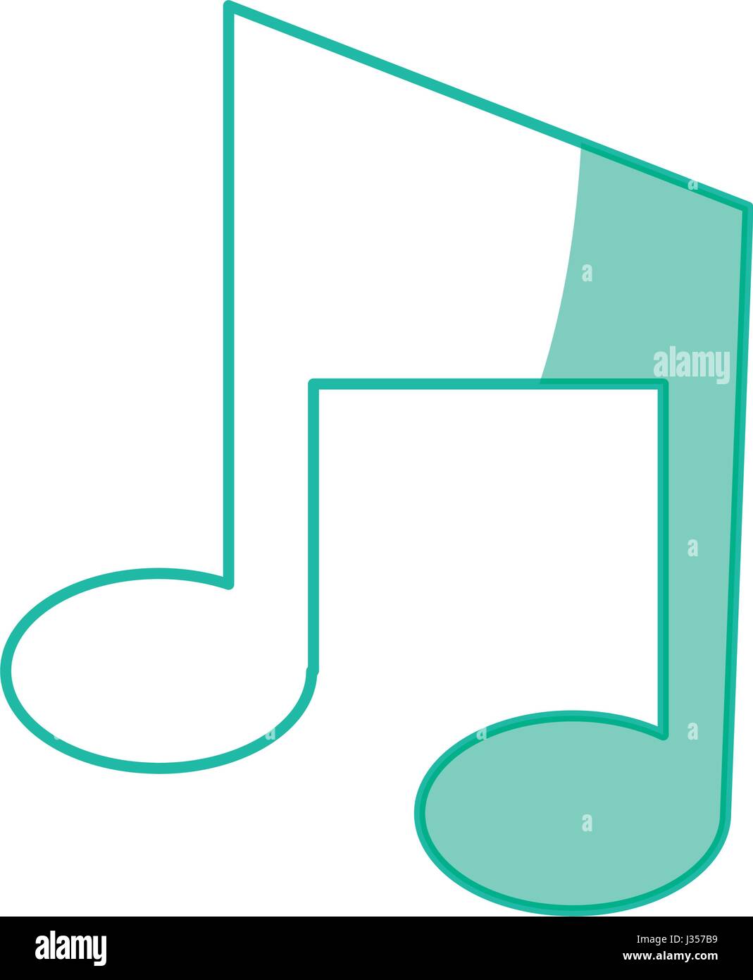 Music note symbol Stock Vector Image & Art - Alamy