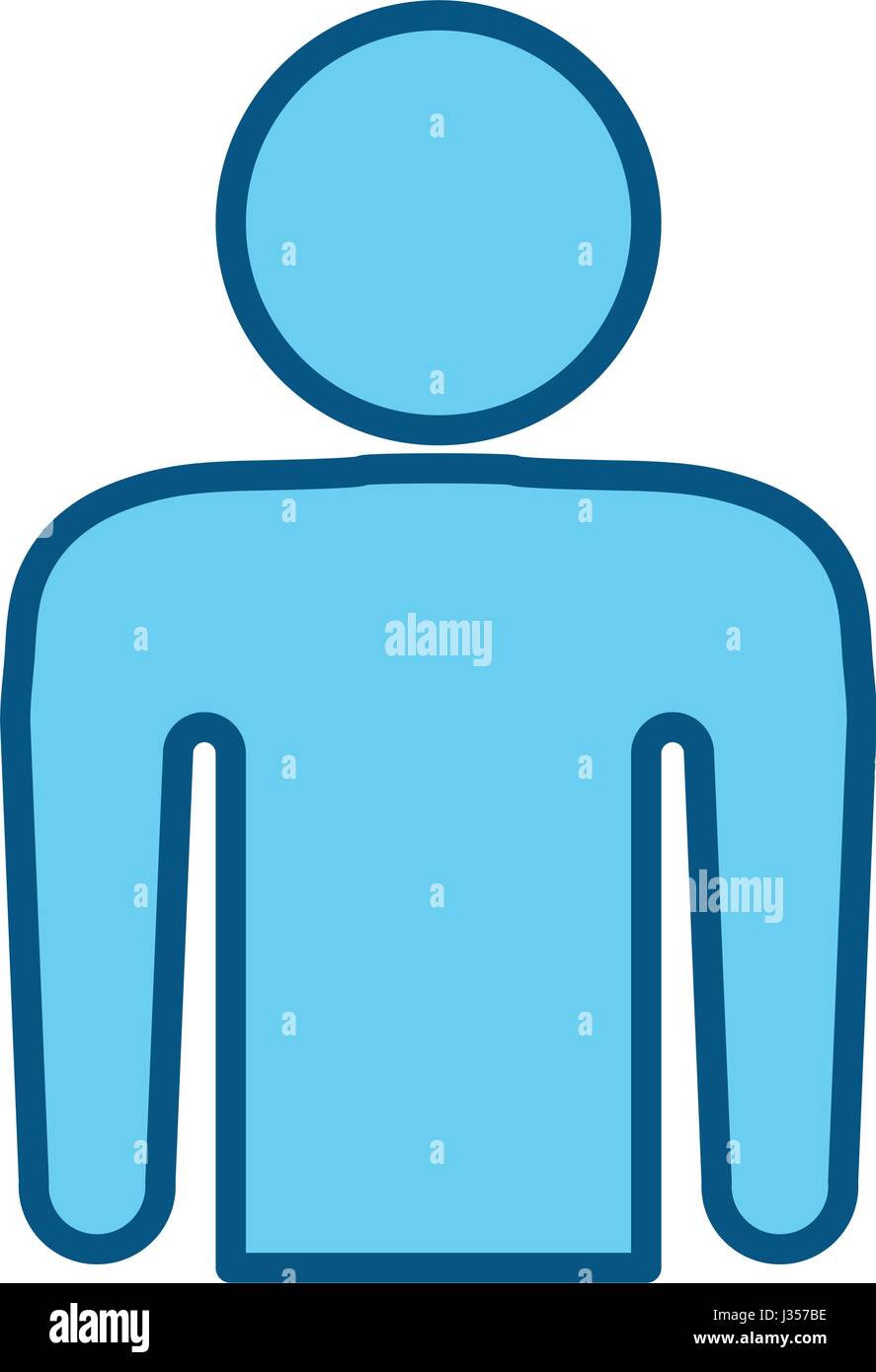 Human symbol pictogram Stock Vector Image & Art - Alamy