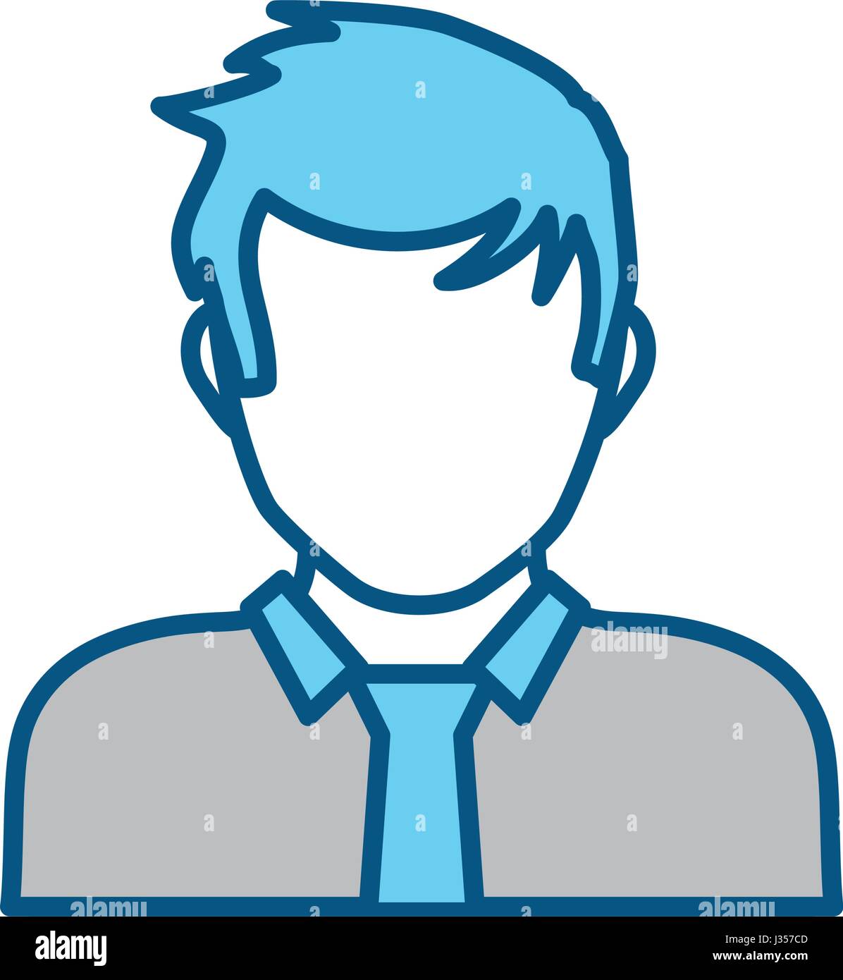 Male faceless head Stock Vector Image & Art - Alamy