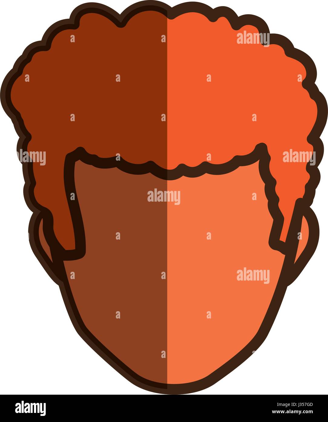 Male faceless head Stock Vector Image & Art - Alamy