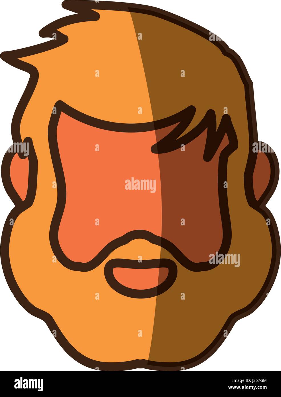 Male faceless head Stock Vector Image & Art - Alamy