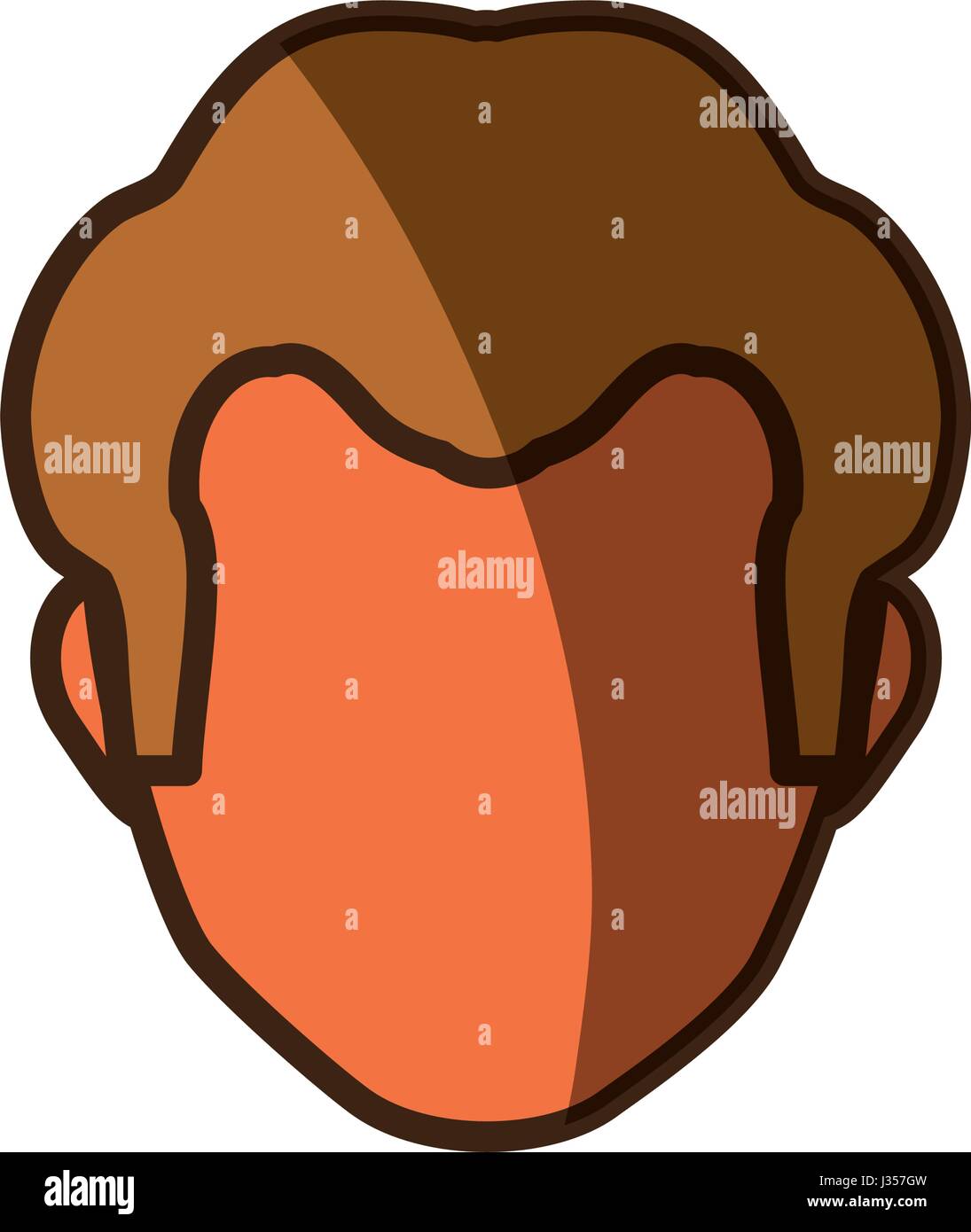 Male faceless head Stock Vector Image & Art - Alamy