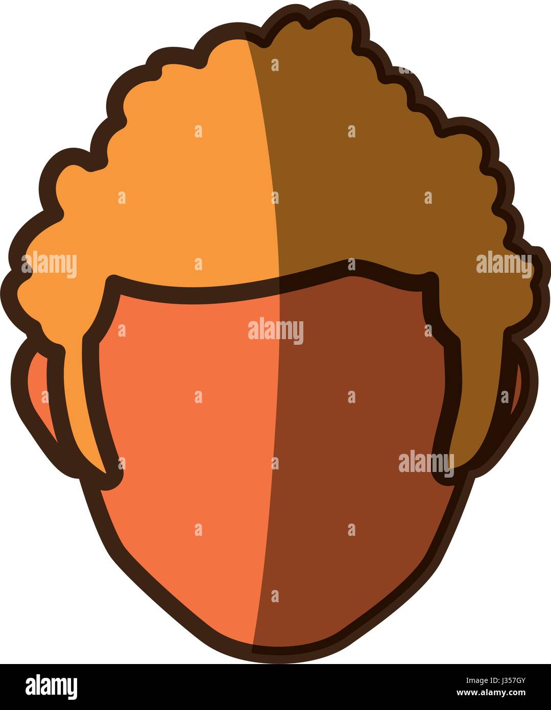 Male faceless head Stock Vector Image & Art - Alamy