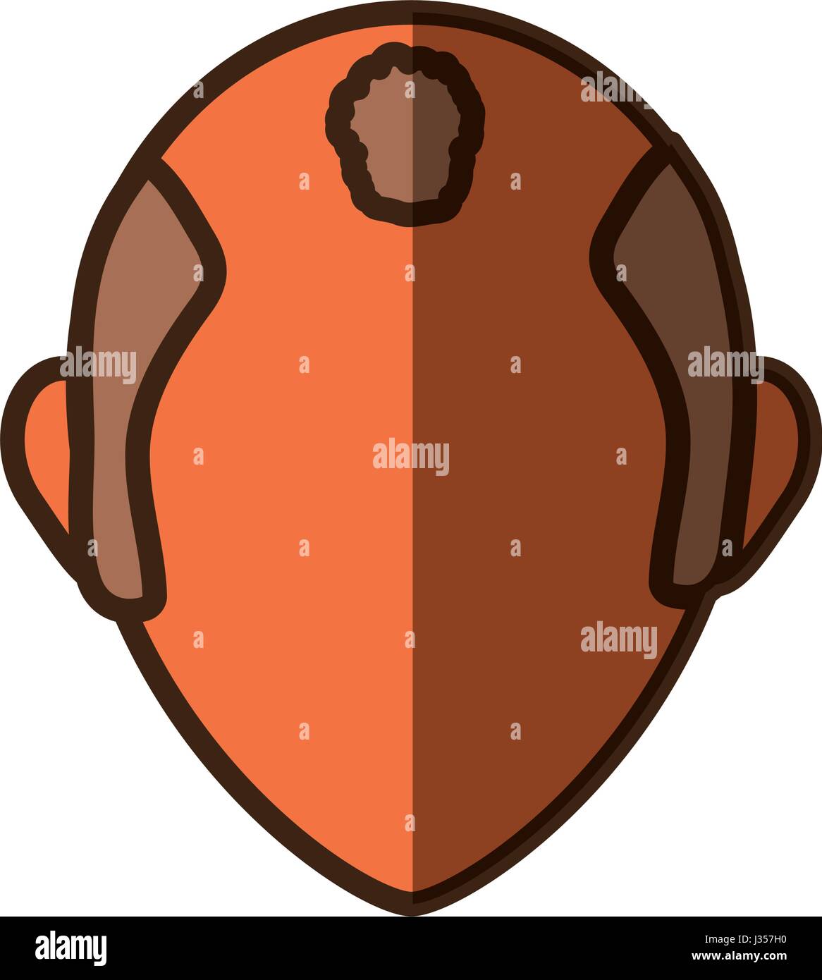 Male faceless head Stock Vector Image & Art - Alamy