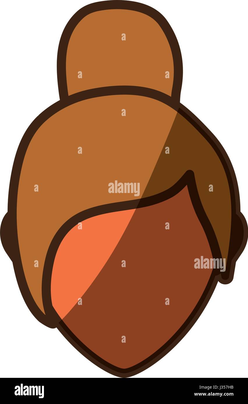 Woman faceless head Stock Vector Image & Art - Alamy