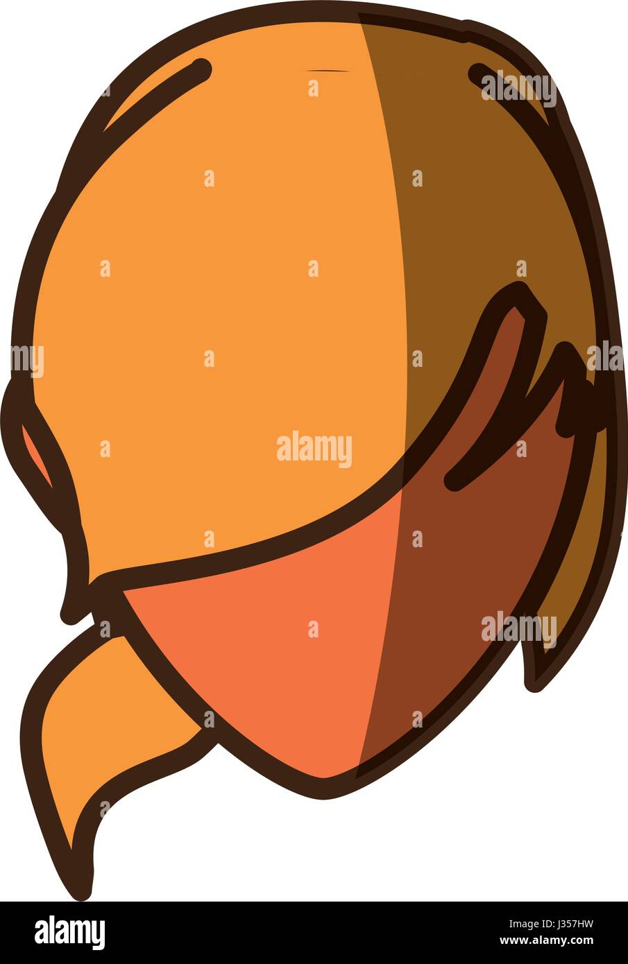 Woman faceless head Stock Vector Image & Art - Alamy