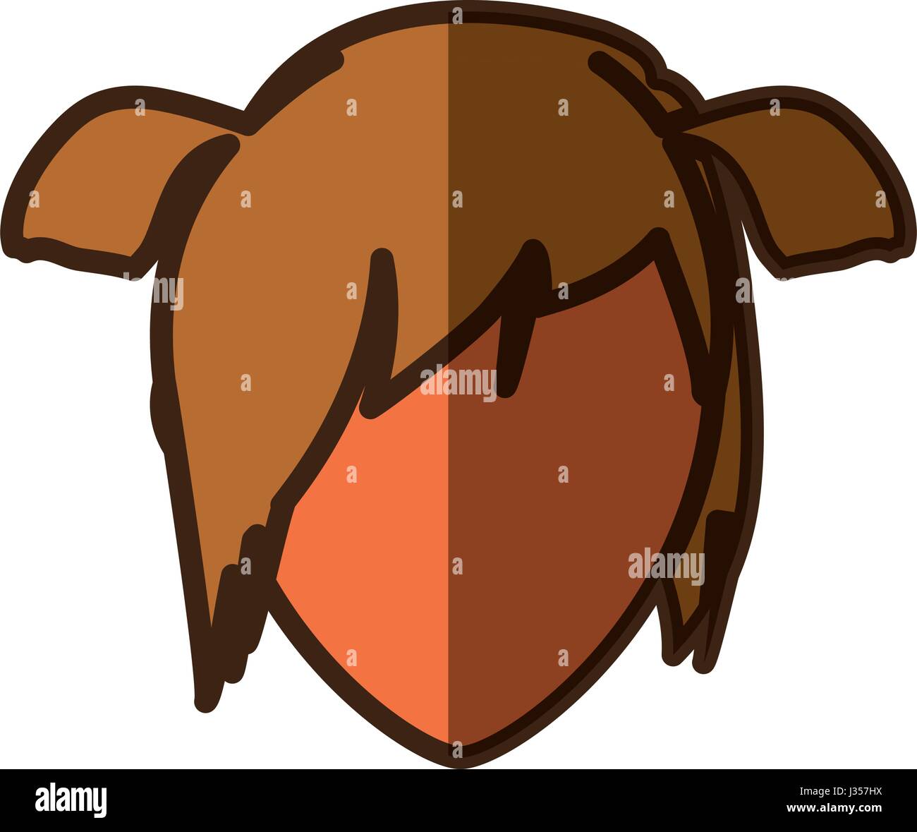 Woman faceless head Stock Vector Image & Art - Alamy