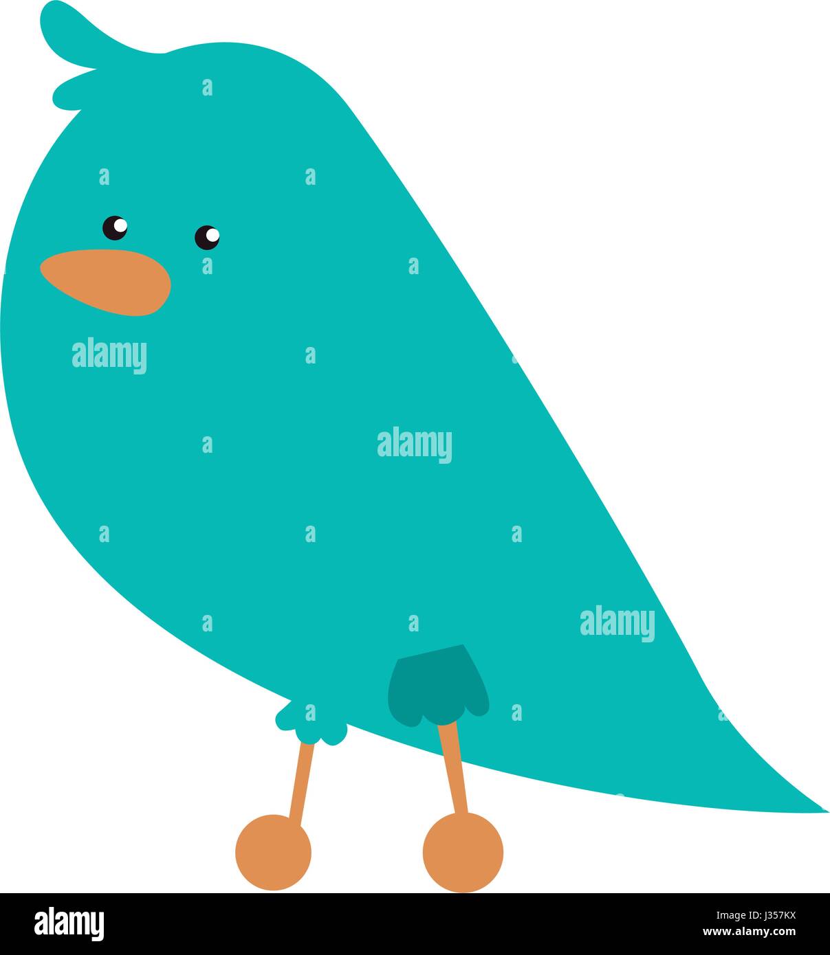 Cute birdie cartoon Stock Vector Image & Art - Alamy