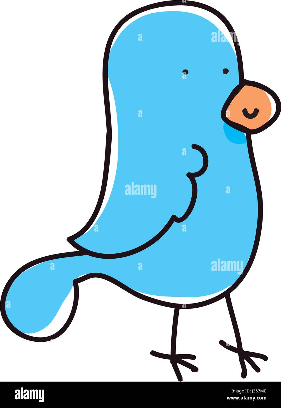 Cute birdie cartoon Stock Vector Image & Art - Alamy