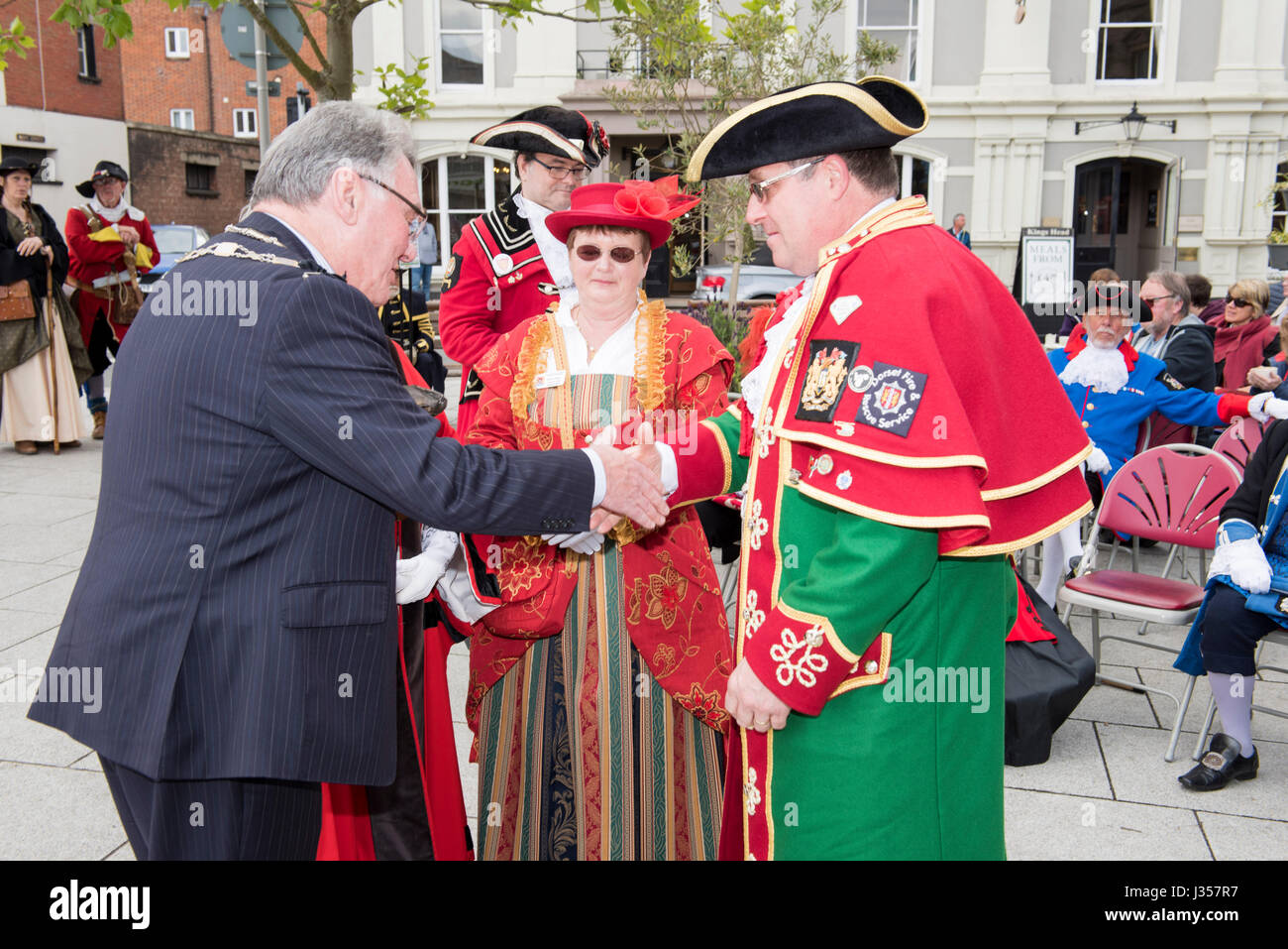 Town Crier Kevin Knapp Sturminster Newton High Resolution Stock ...