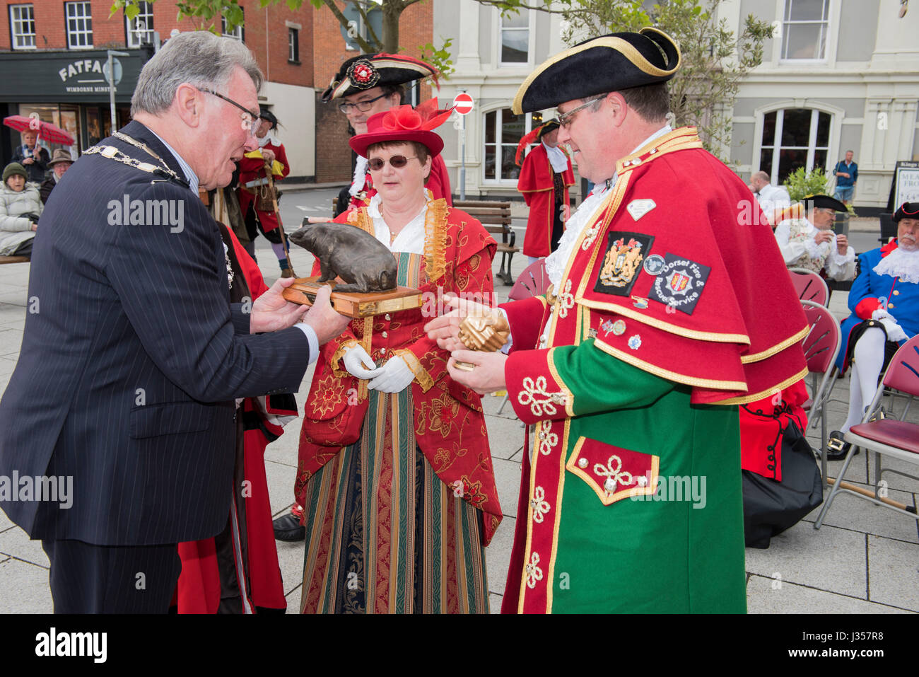 Winners of Best Dressed Couple - Kevin and Melanie Knapp - Sturminster ...