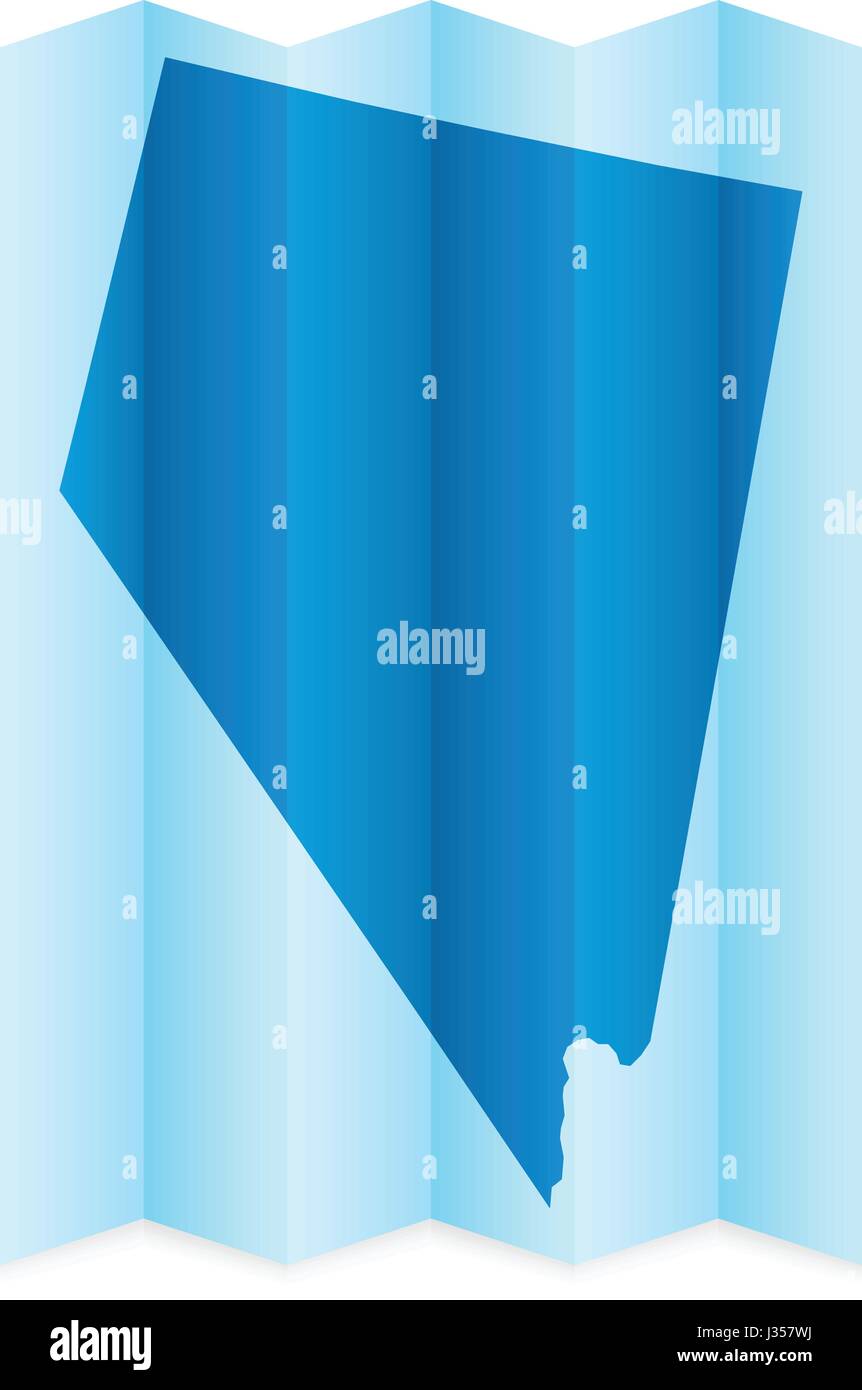 Nevada map on a white background. Vector illustration Stock Vector ...