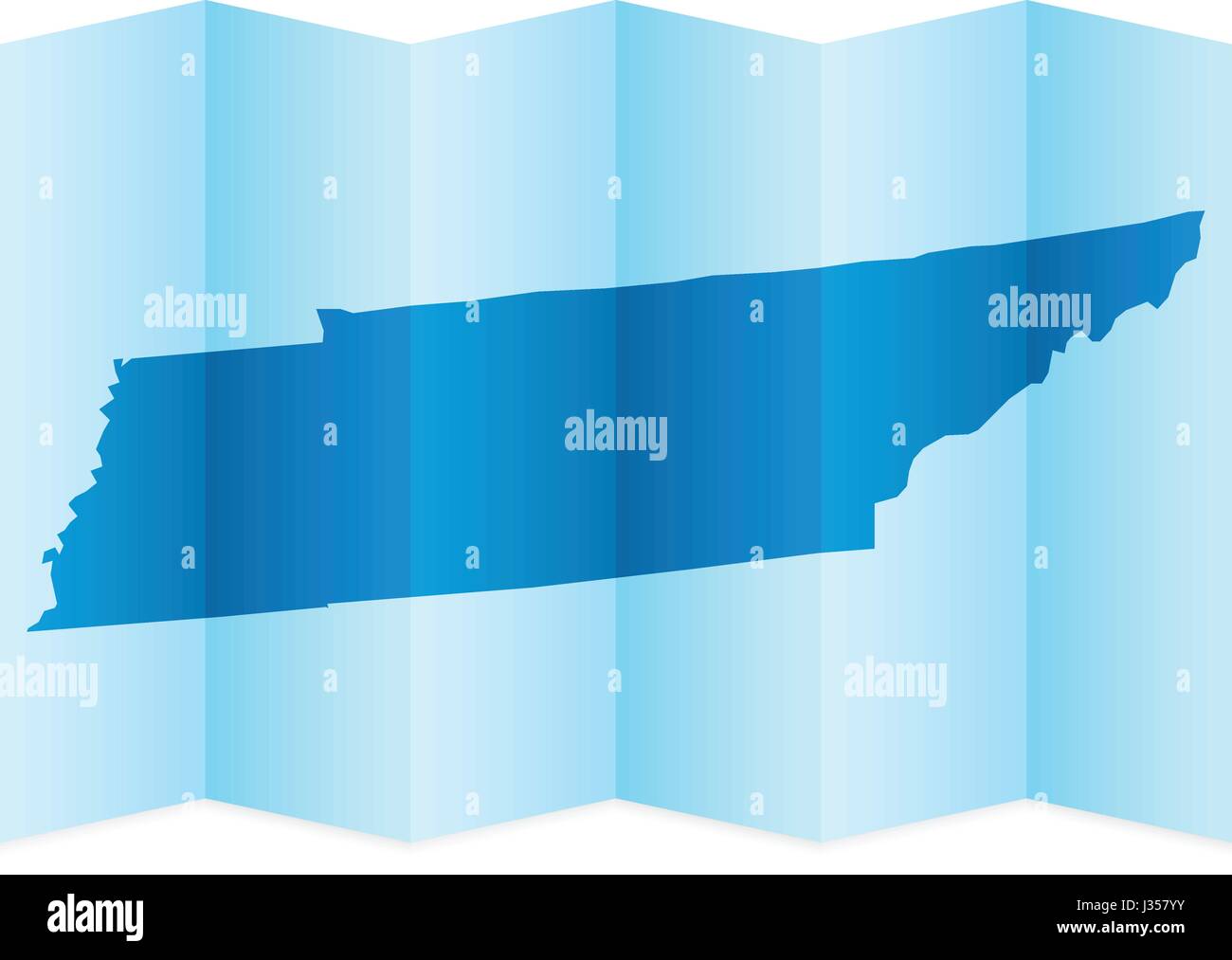 Tennessee map Stock Vector Images - Alamy