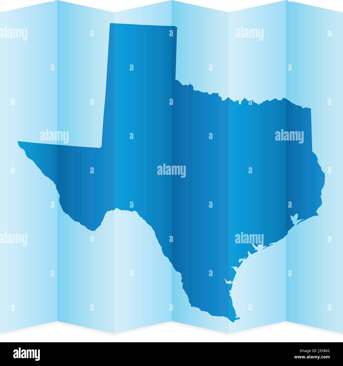 Texas map on a white background. Vector illustration Stock Vector Image ...