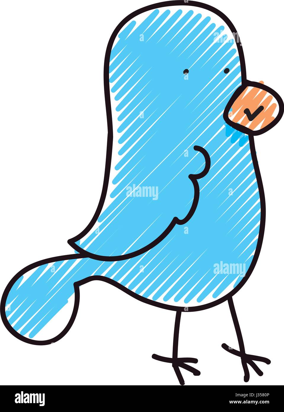 Cute birdie cartoon Stock Vector Image & Art - Alamy