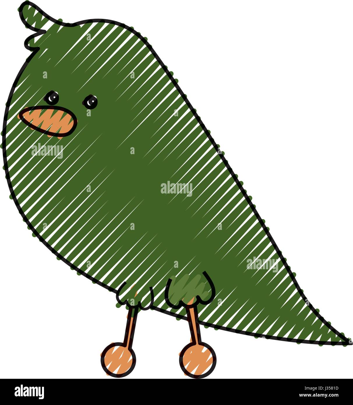 Cute birdie cartoon Stock Vector Image & Art - Alamy