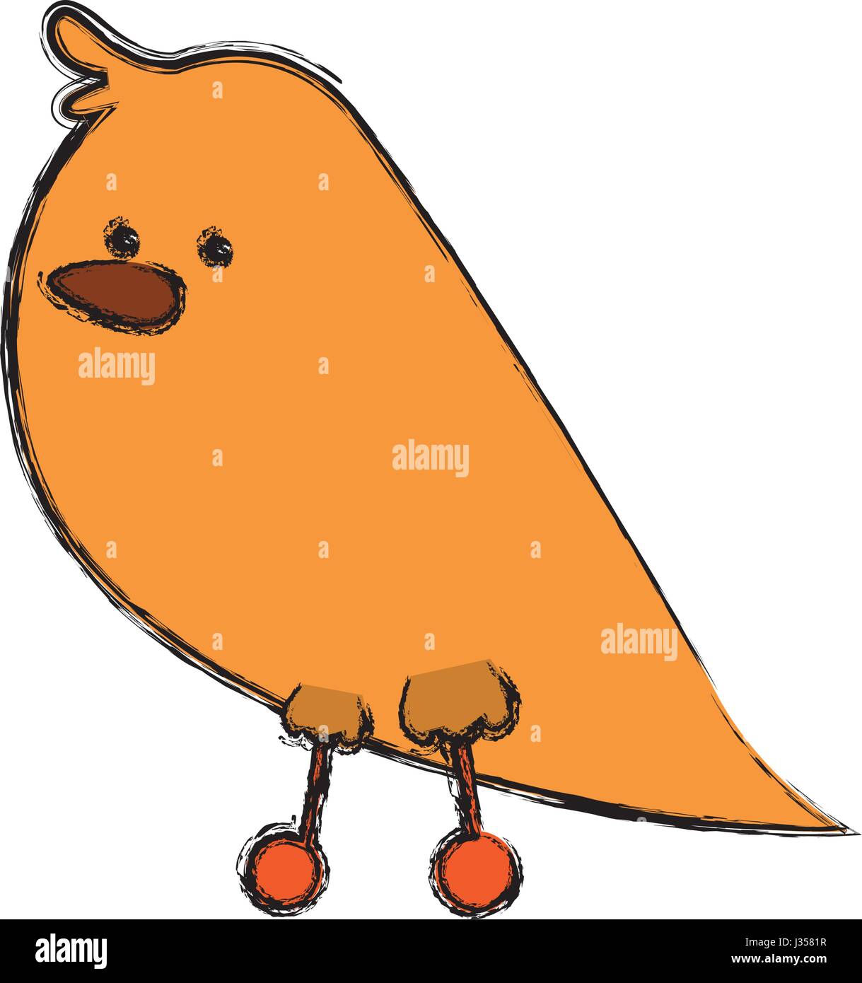 Cute birdie cartoon Stock Vector Image & Art - Alamy