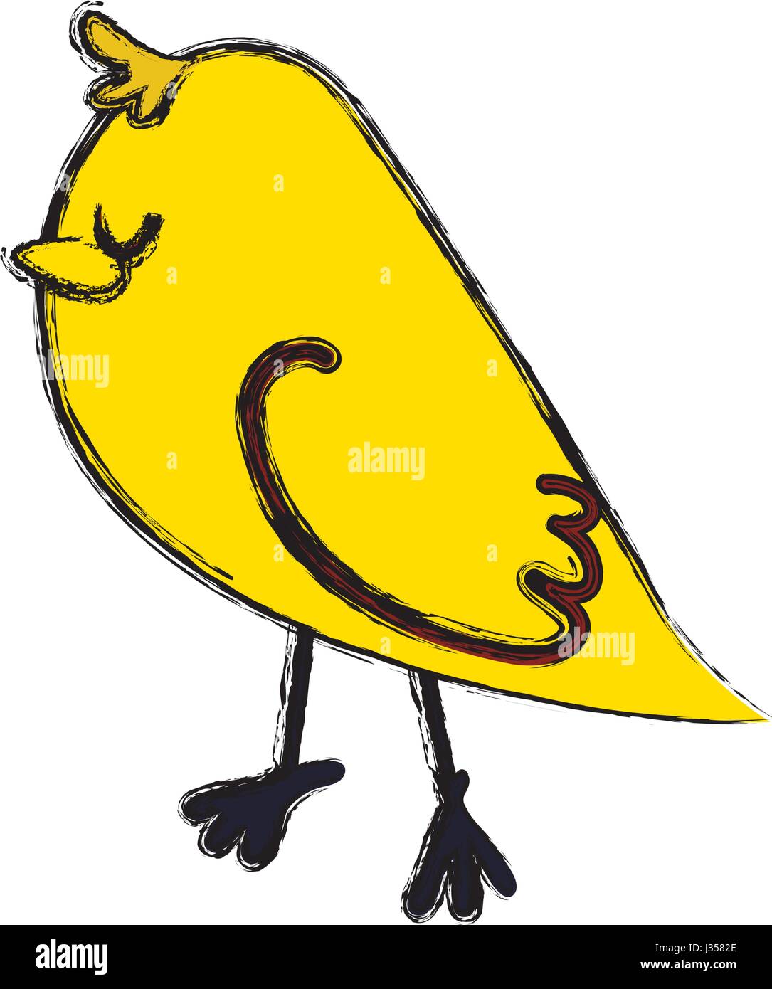 Cute birdie cartoon Stock Vector Image & Art - Alamy