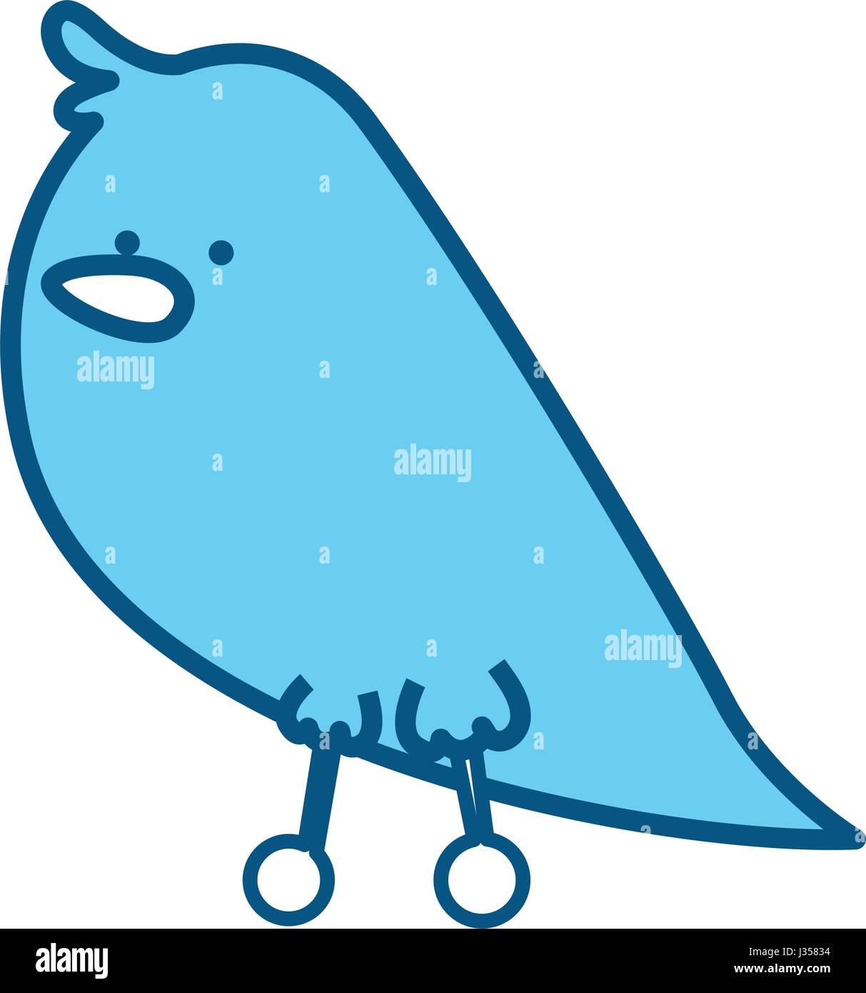 Cute birdie cartoon Stock Vector Image & Art - Alamy