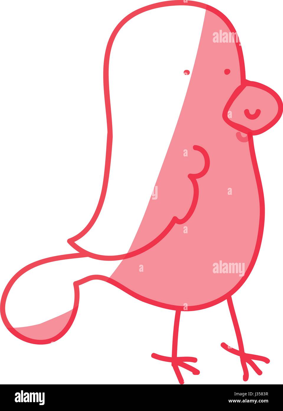 Cute birdie cartoon Stock Vector Image & Art - Alamy