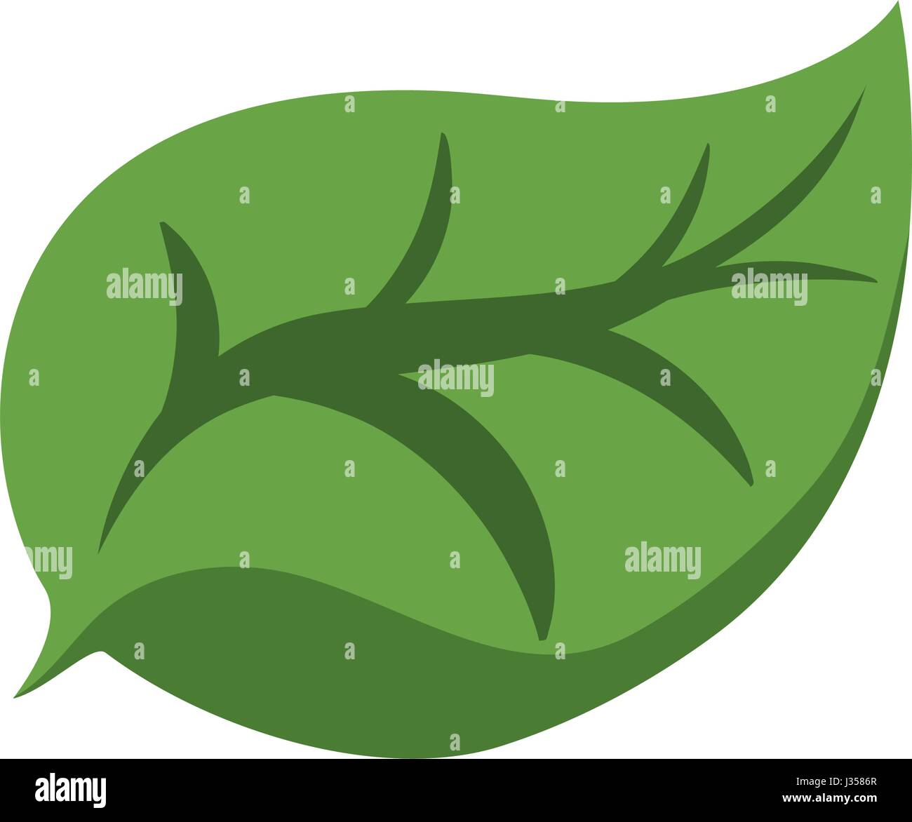 Leaf ecology symbol Stock Vector Image & Art - Alamy