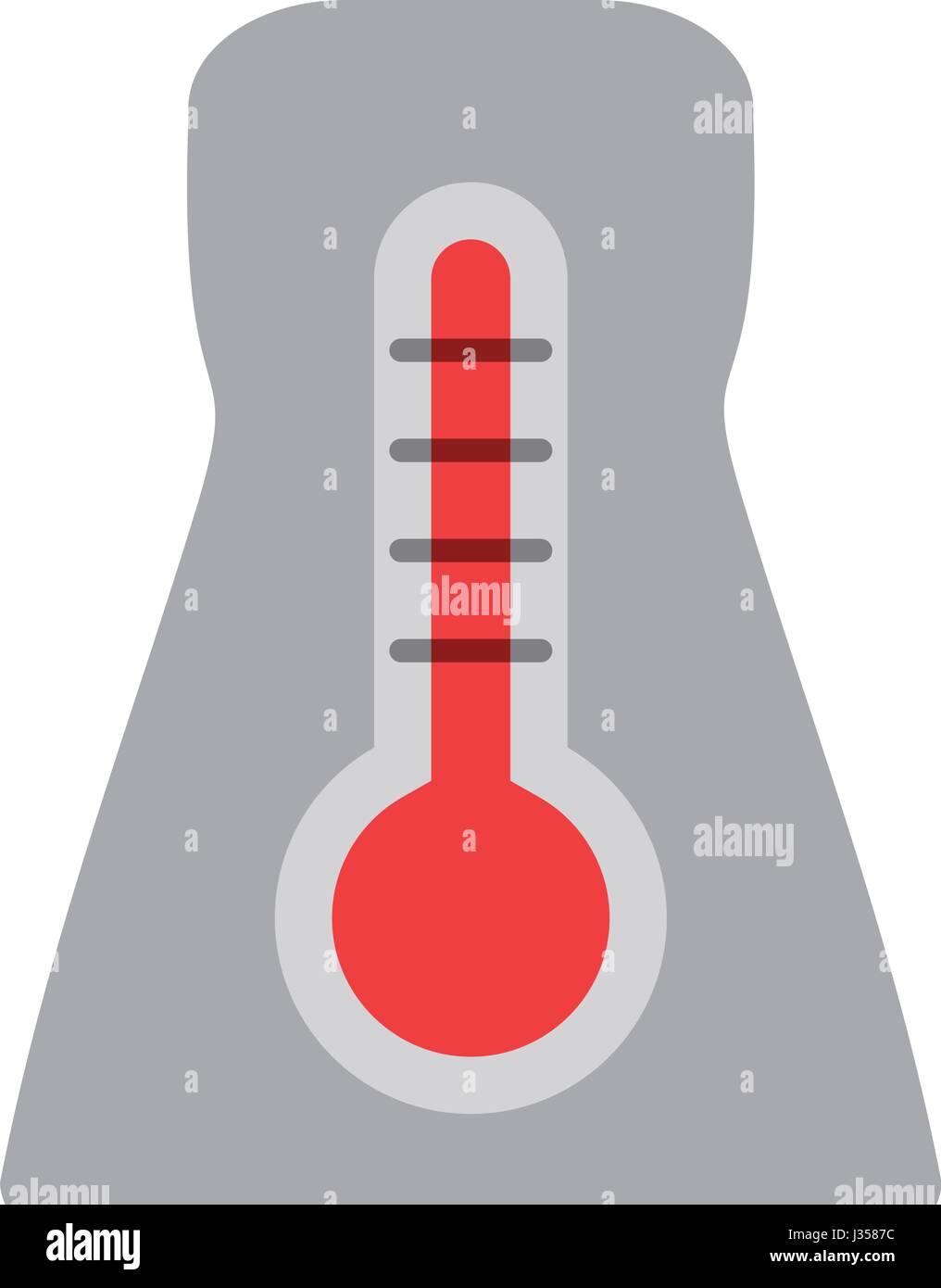 Global warming symbol Stock Vector Image & Art - Alamy