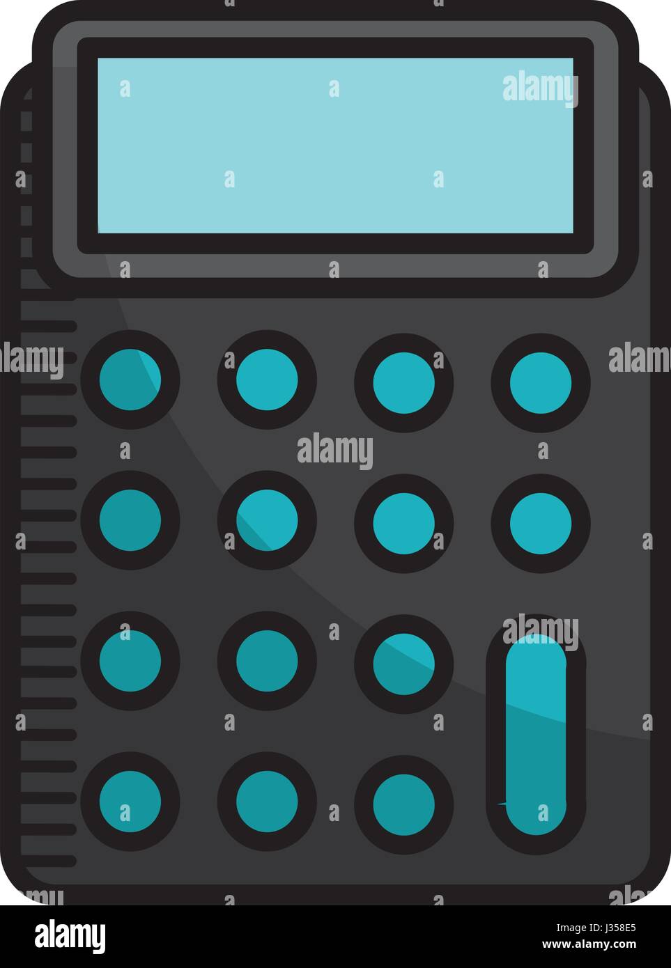 calculator device icon Stock Vector Image & Art - Alamy