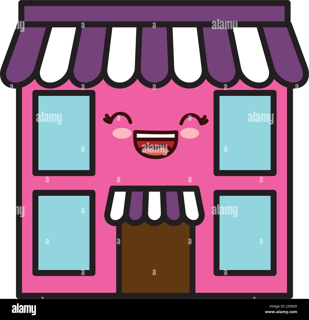 Anime store Stock Vector Images - Alamy