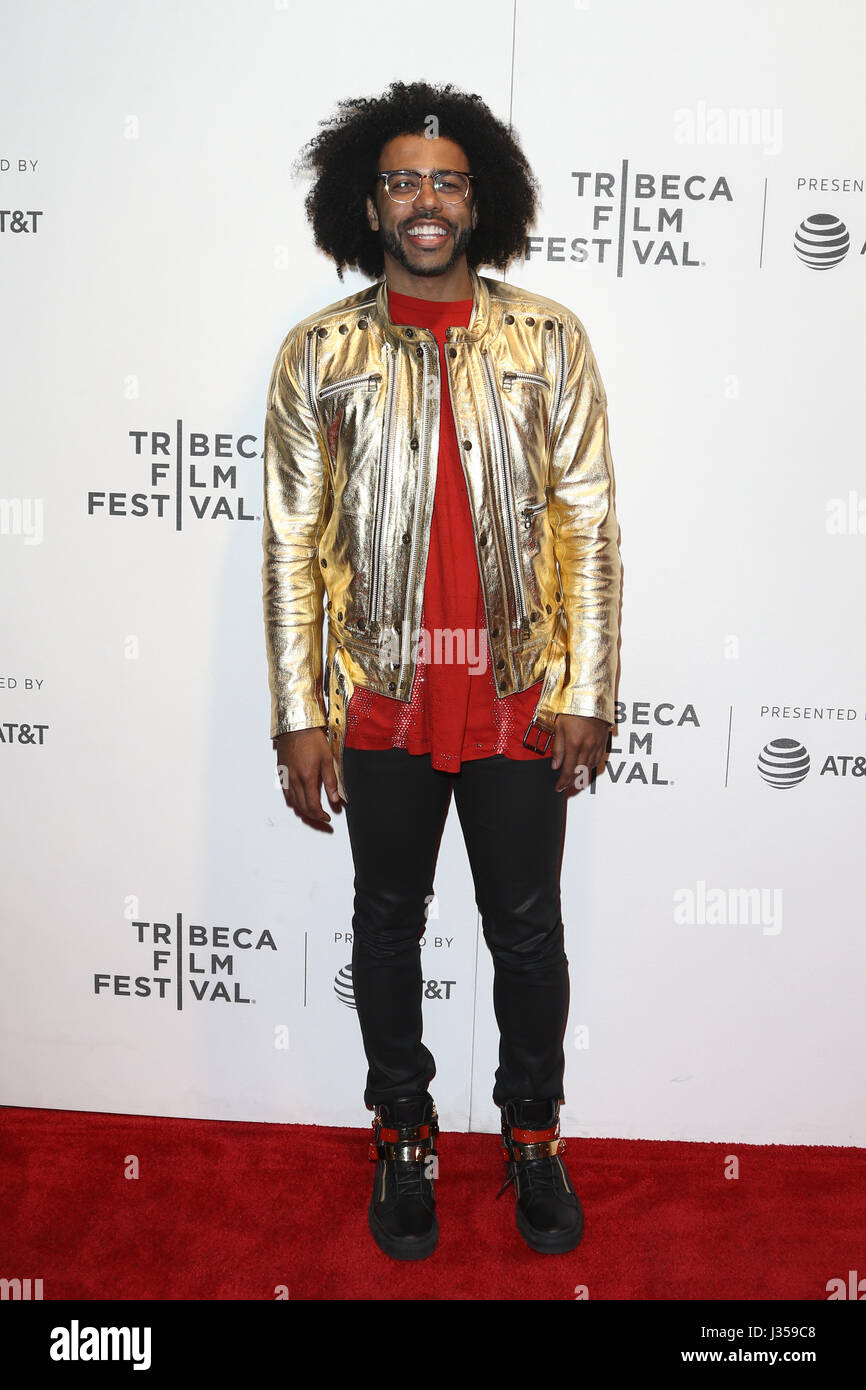 New York, USA. 28th April 2017: Actor Daveed Diggs attends the 'Unbreakable Kimmy Schmidt ...