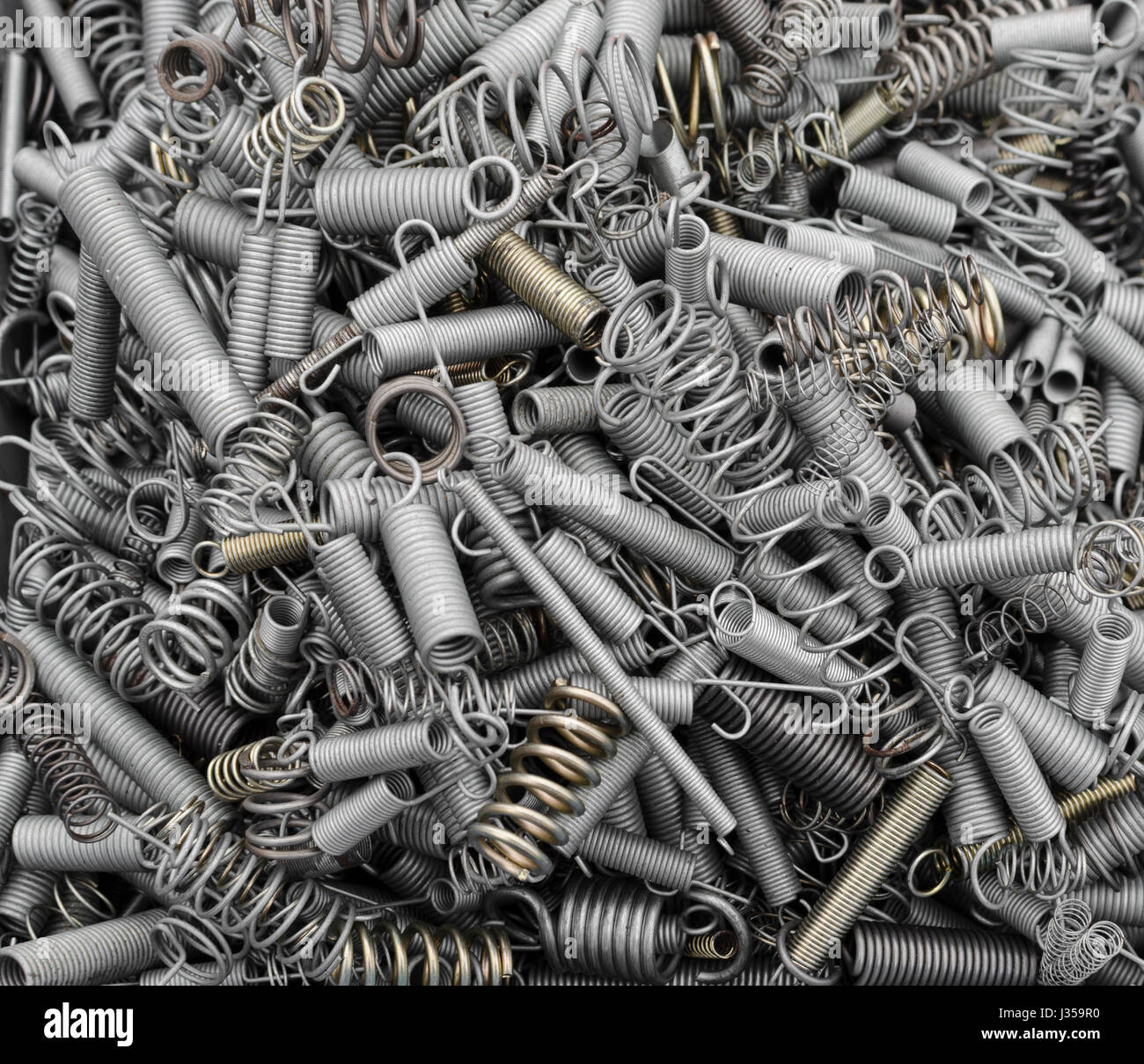 Many steel springs hi-res stock photography and images - Alamy