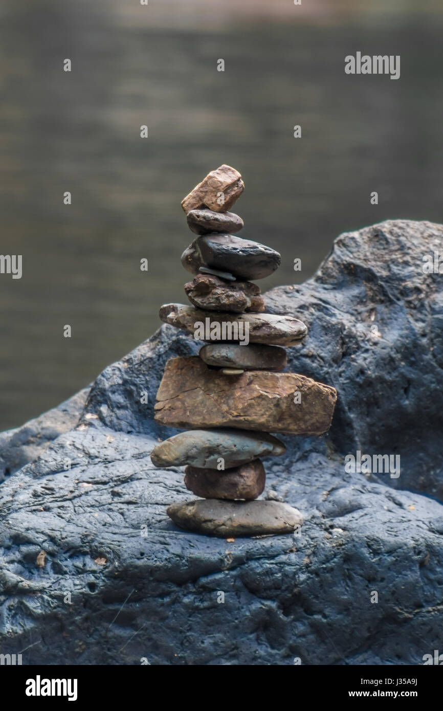 Stones On Top Of Each Other Stock Photos & Stones On Top Of Each Other ...