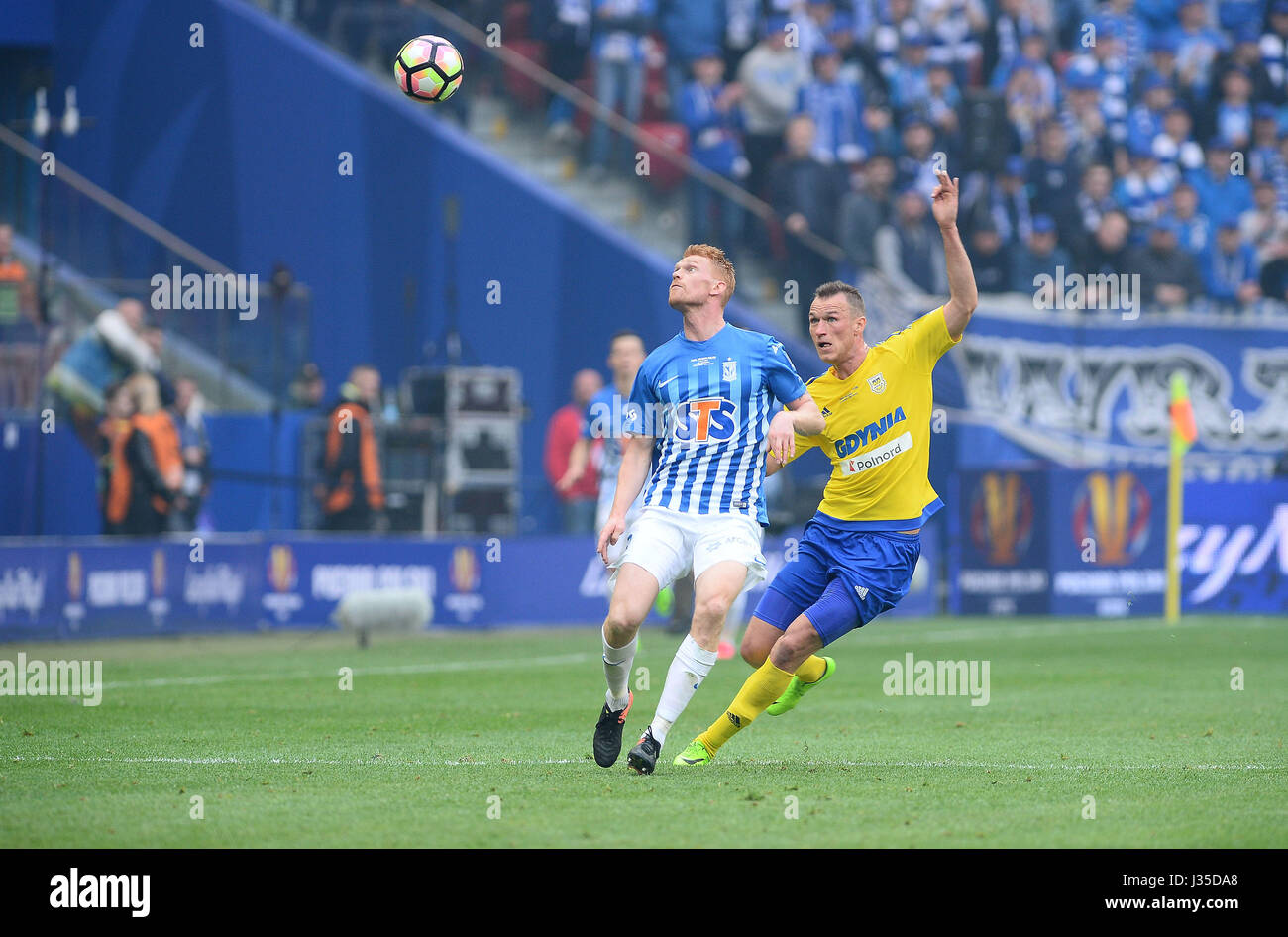 Warsaw, Poland. 2nd May, 2017. Final Polish Cup 2017: Match Arka Gdynia ...