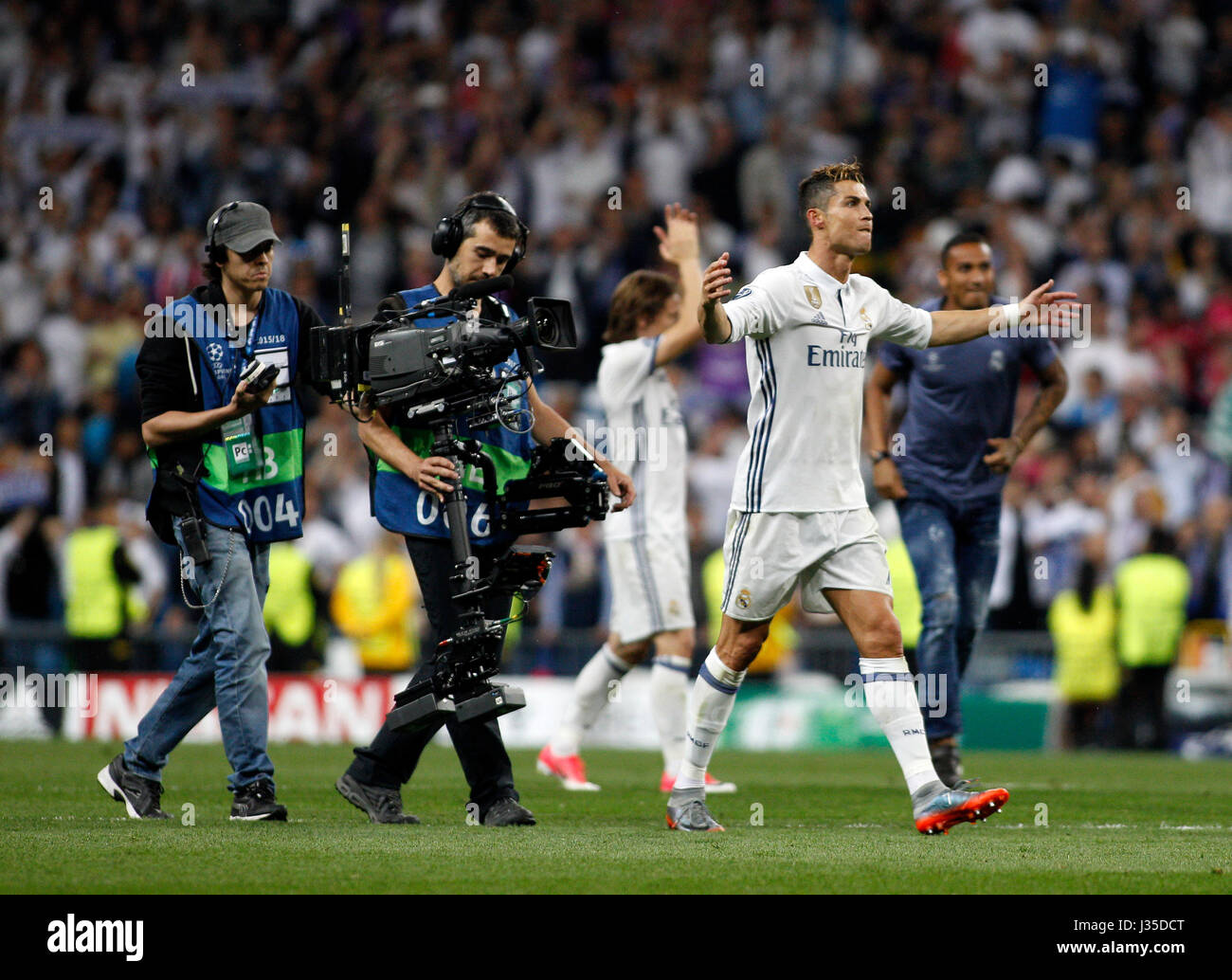 Madrid, Spain. 02nd May, 2017. 07 Cristiano Ronaldo (Real Madrid CF ...