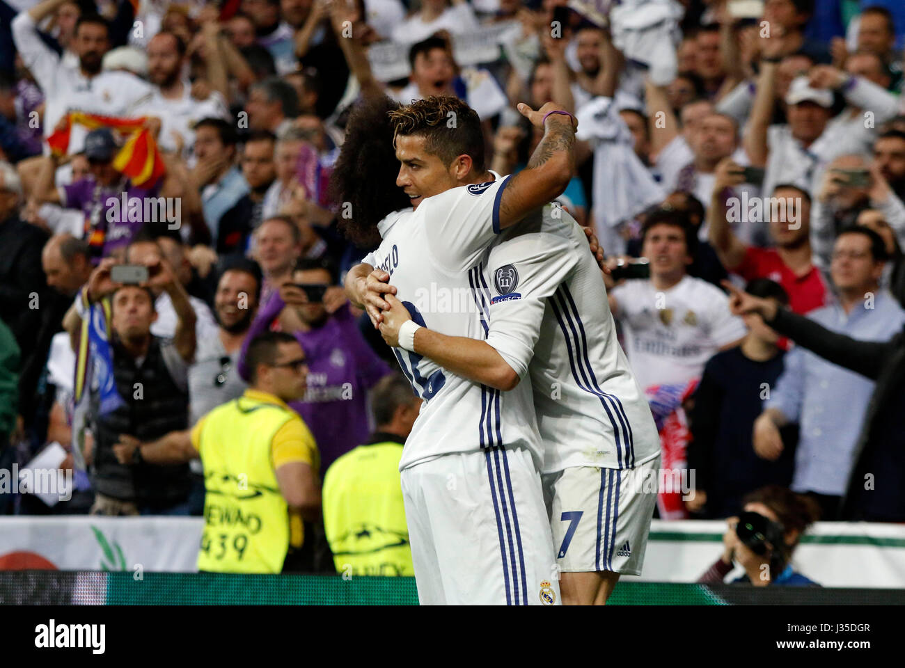 Madrid, Spain. 02nd May, 2017. 07 Cristiano Ronaldo (Real Madrid CF ...