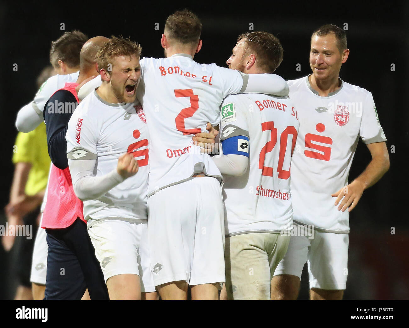 Bonn, Germany. 2nd May, 2017. football Mittelrhein Cup, Bonner SC vs ...