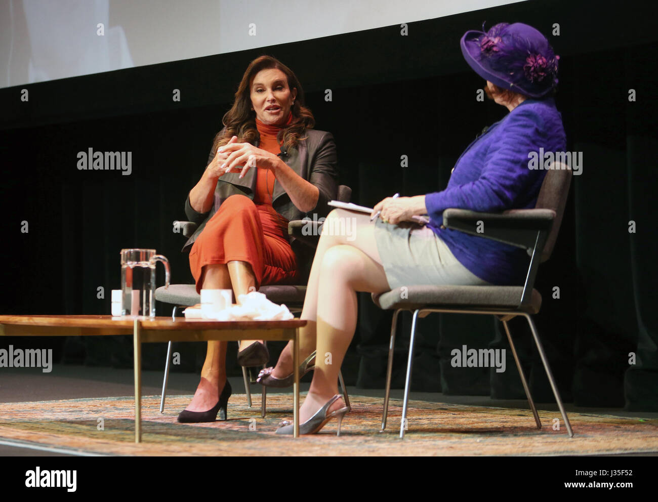 Los Angeles, Ca, USA. 2nd May, 2017. Caitlyn Jenner, Patt Morrison, At Caitlyn Jenner discusses ...