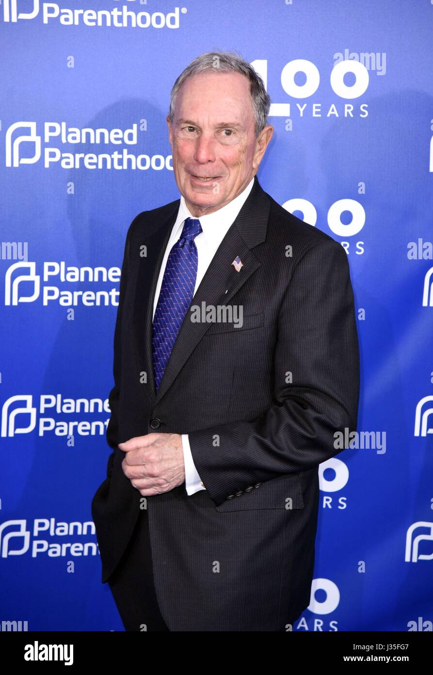 New York, NY, USA. 2nd May, 2017. Michael Bloomberg at arrivals for ...